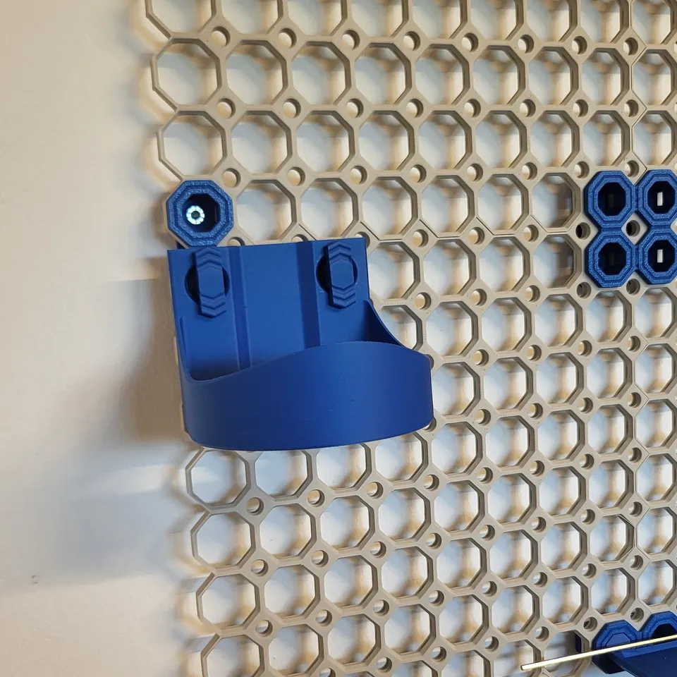 Multiboard Bottle Holder 80mm Diameter by KingCharles | Download free STL model | Printables.com