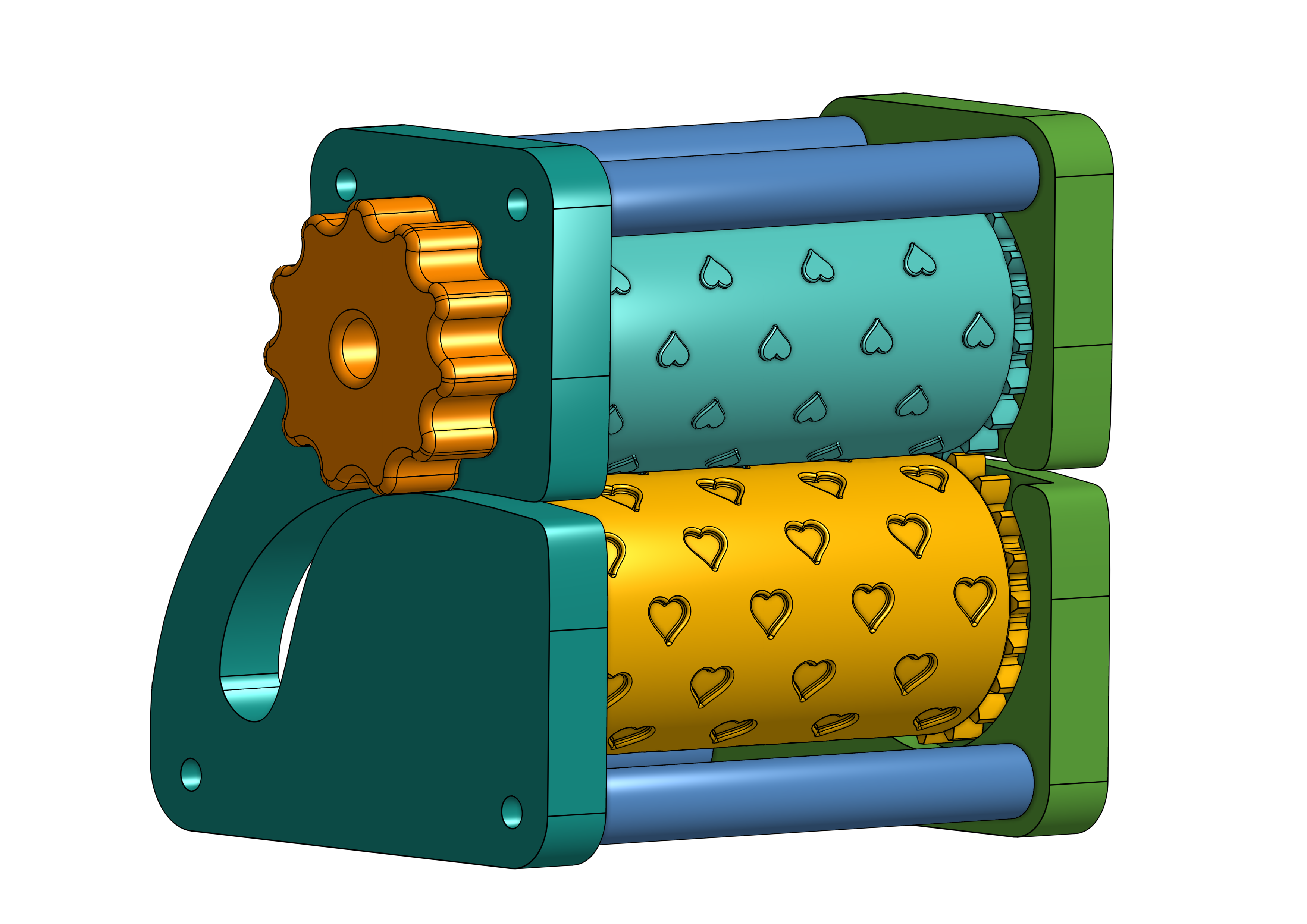 Hearts paper embosser (update: new models added) by prouting | Download ...