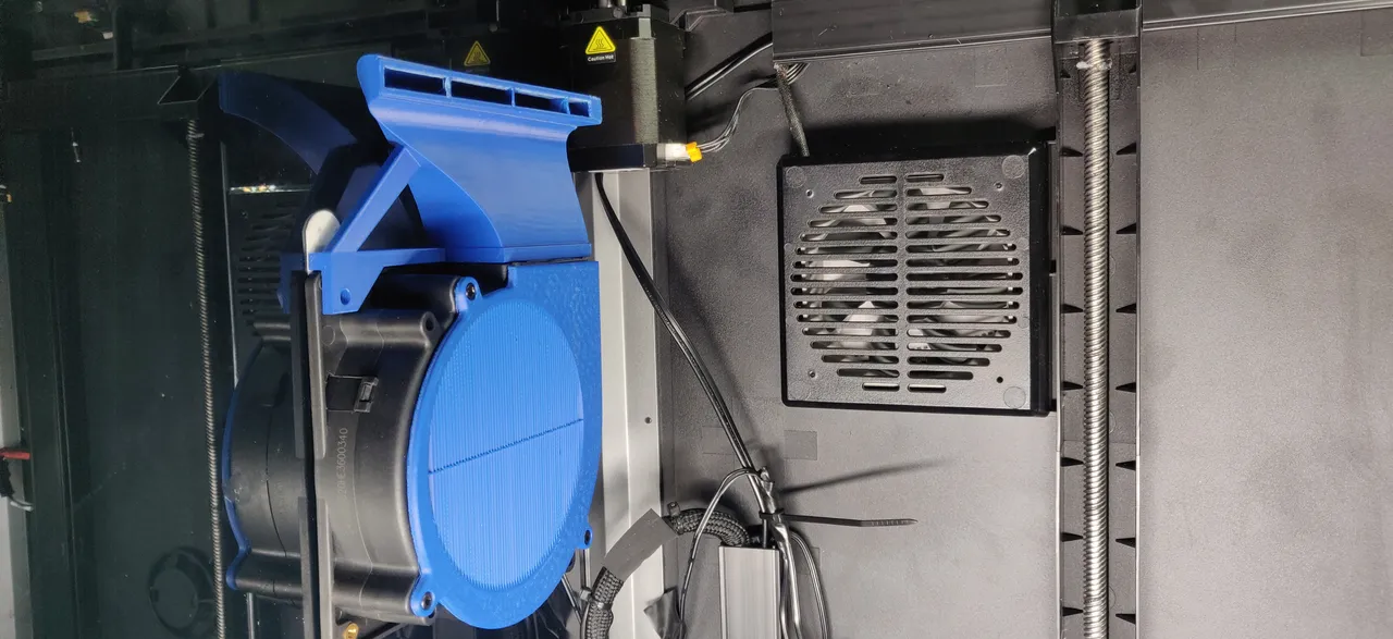 creality k1/k1max side fan grill/Blower fan 120X32MM by Jamie Turner ...