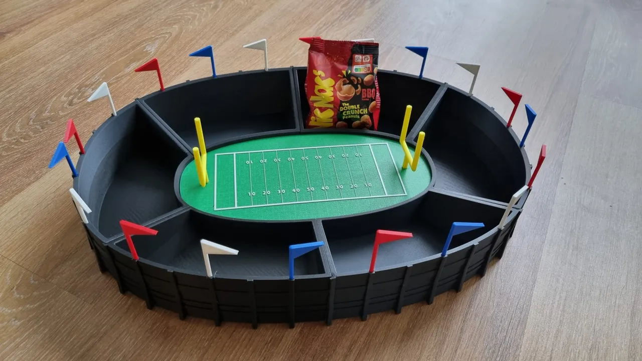 Superbowl: Snack stadium, snack arena, snack dome by Babba123 ...