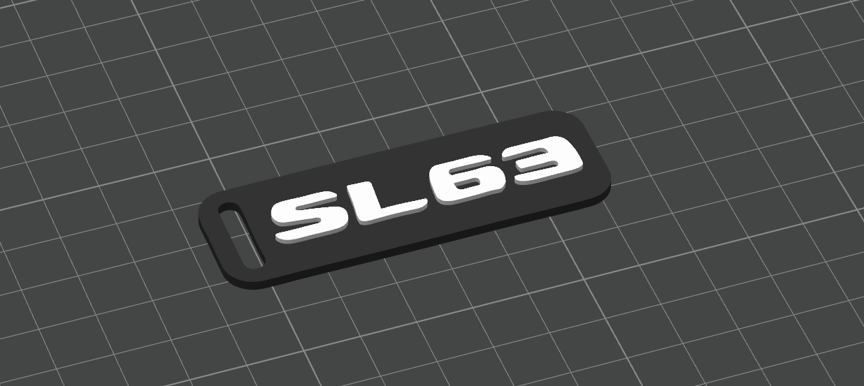 SL 63 Keychain by Its Me | Download free STL model | Printables.com