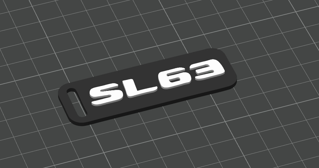 SL 63 Keychain by Its Me | Download free STL model | Printables.com