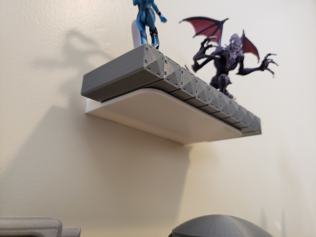 Super Metroid Amiibo Stand with optional wall mount by AaronAZ623 ...