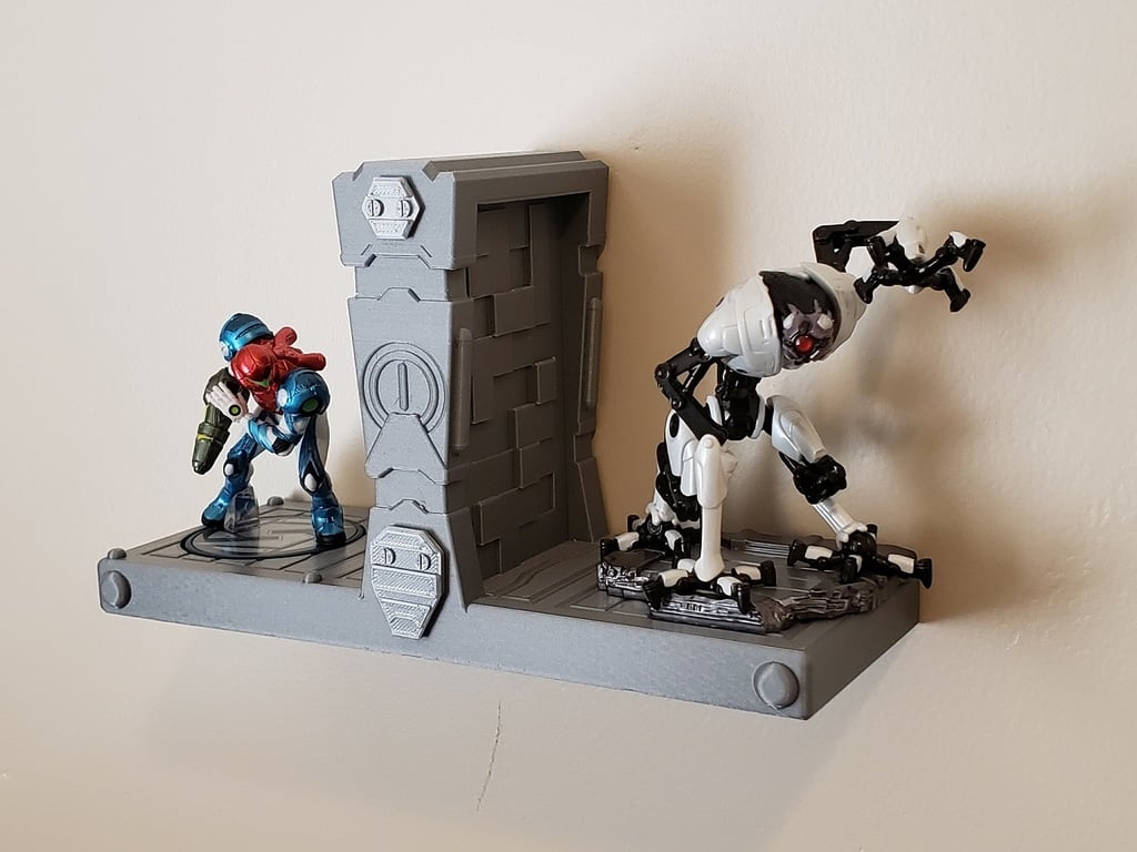 Metroid Dread Amiibo Stand Wall Platform by AaronAZ623 | Download free ...