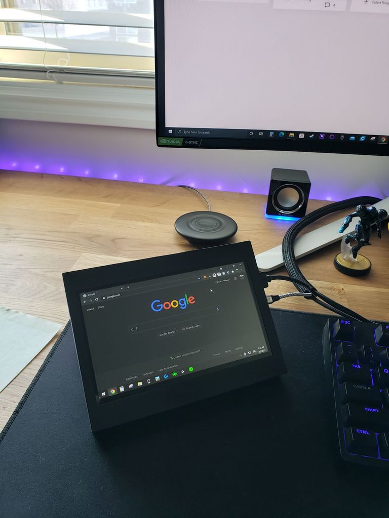 7 Inch Display Touchscreen Frame by AaronAZ623 | Download free STL ...