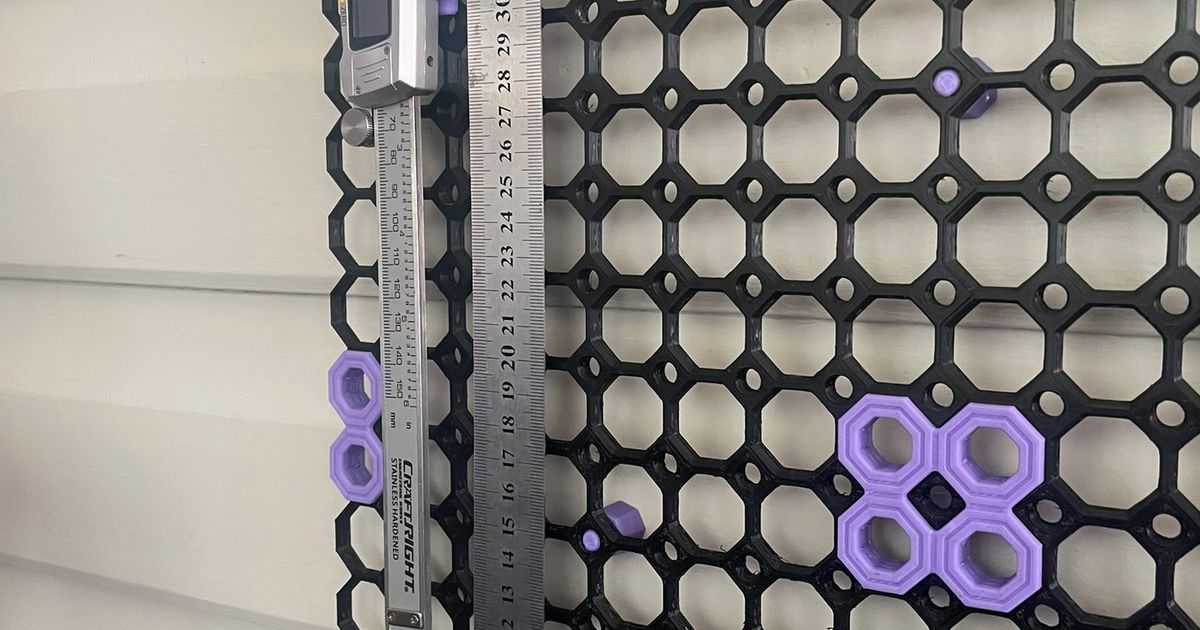 Multiboard Ruler Mount by xander | Download free STL model | Printables.com