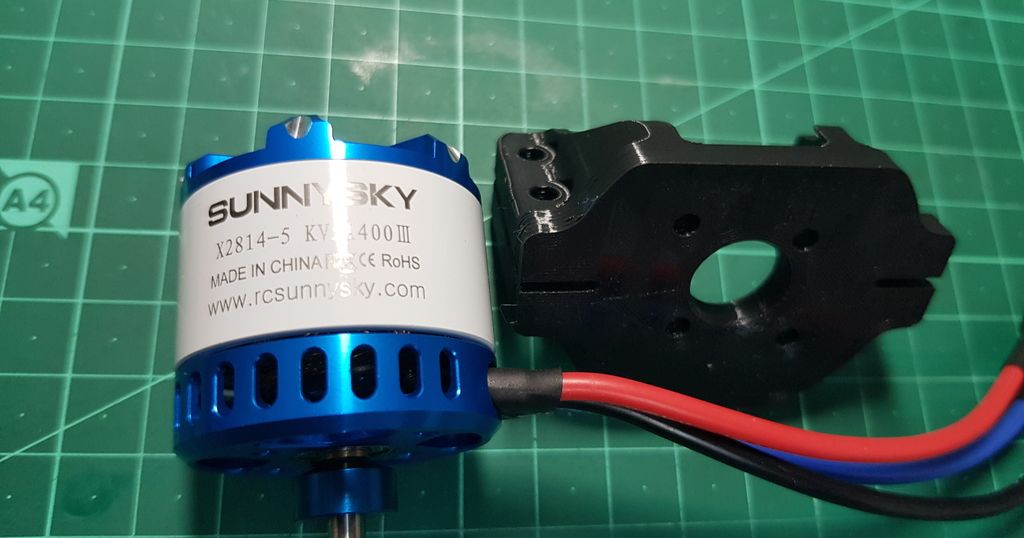 Ritewing Mini Drak Motor Mount 2814 25x19 and 25x25 by Eddi Maevski ...
