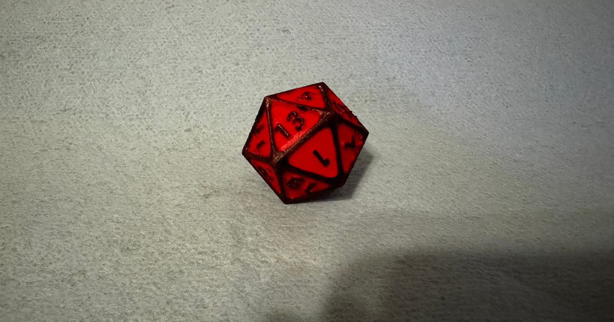 D20 by LeivasDesign | Download free STL model | Printables.com