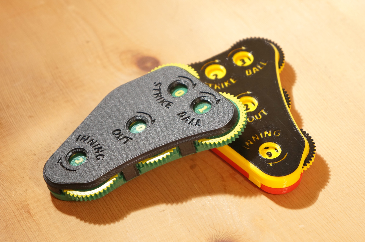 Umpire's 4-dial and 3-dial Indicators (Traditional) von Ptarmigan ...