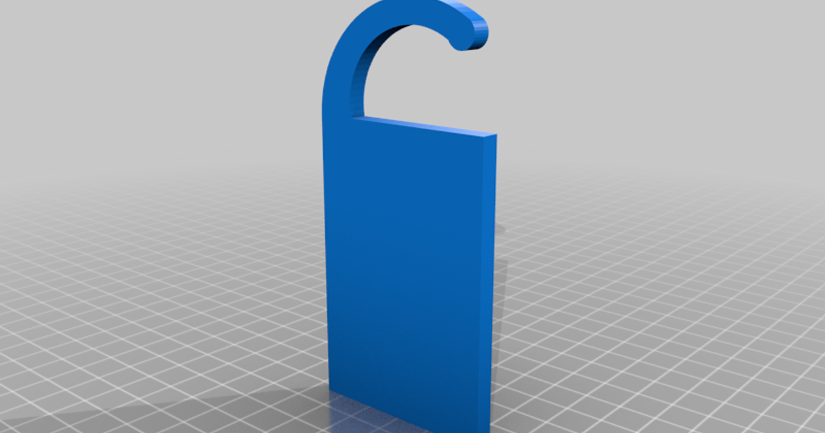 Do Not Disturb programmer by Sharkrider | Download free STL model ...