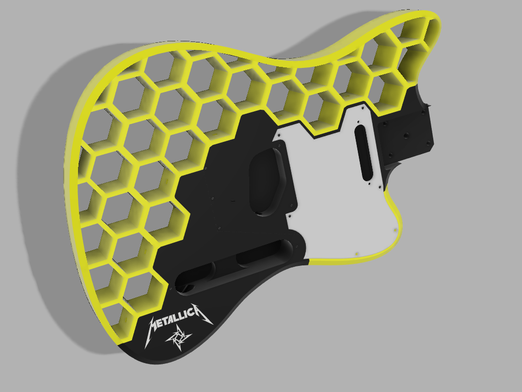 Prusacaster Metallica Edition by gabber130779 | Download free STL model ...