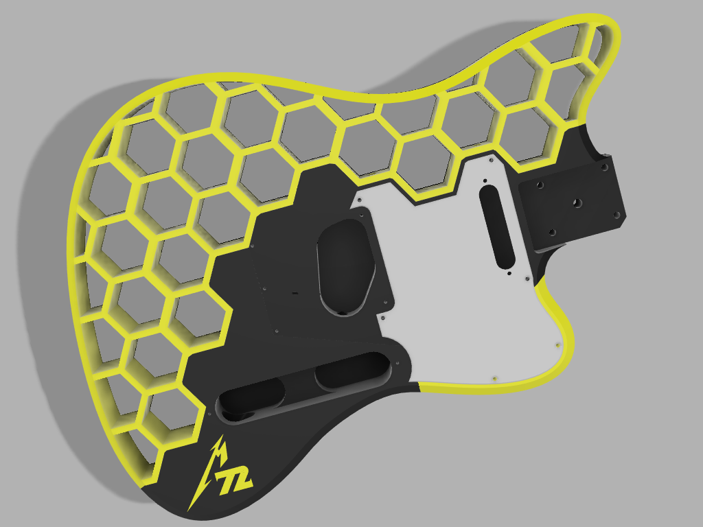 Prusacaster Metallica Edition by gabber130779 | Download free STL model ...
