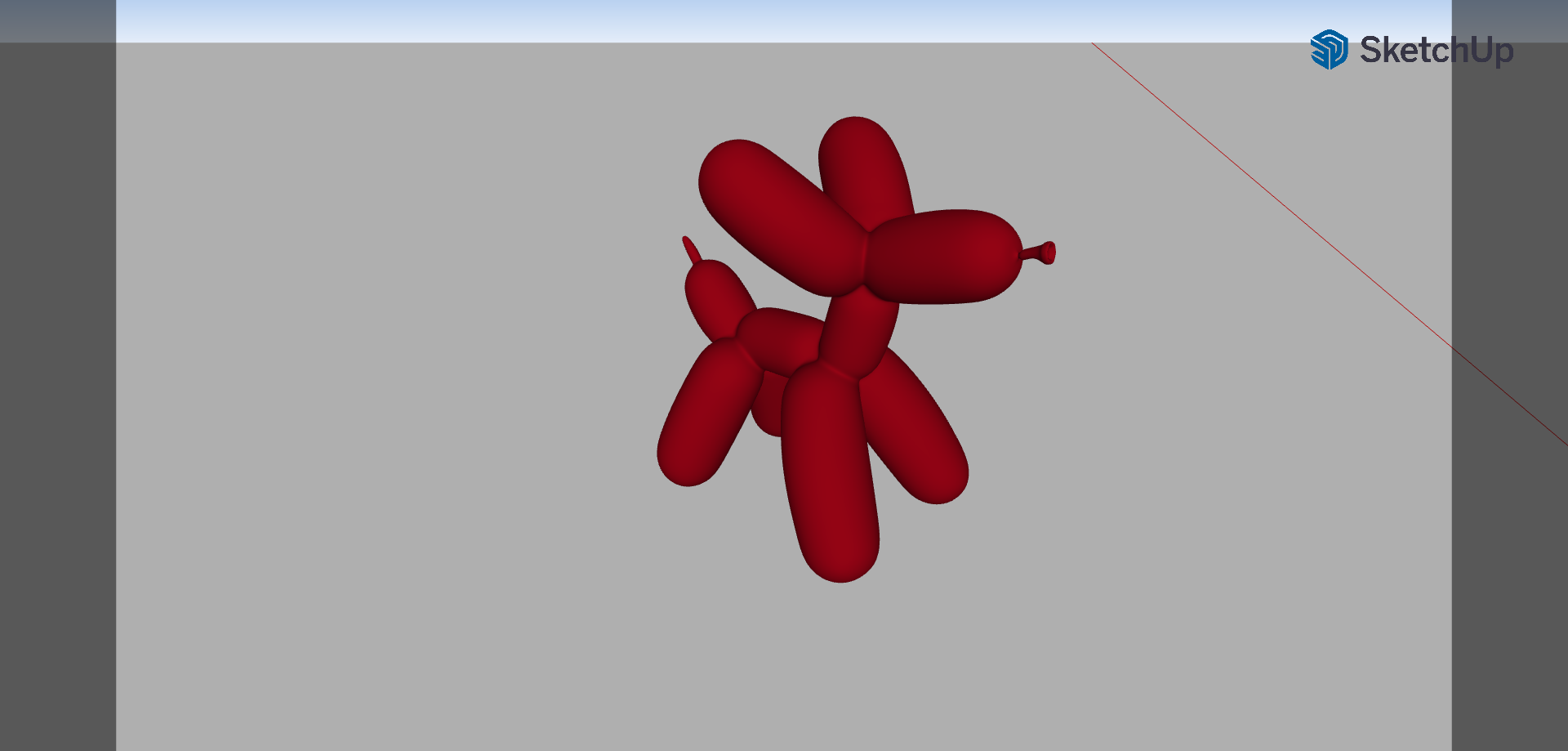 Dog Balloon Sculpture by OndraŠ | Download free STL model | Printables.com