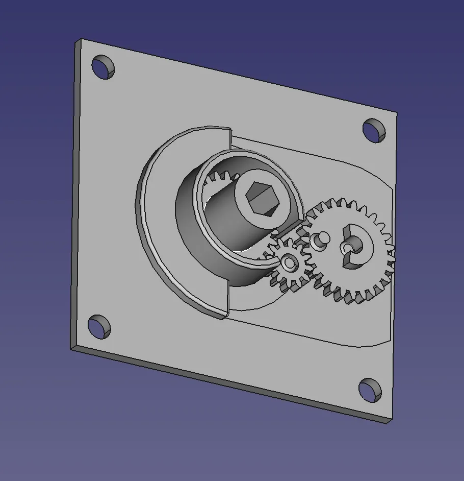 Revolution Counter Dial by SA0PEJ | Download free STL model ...
