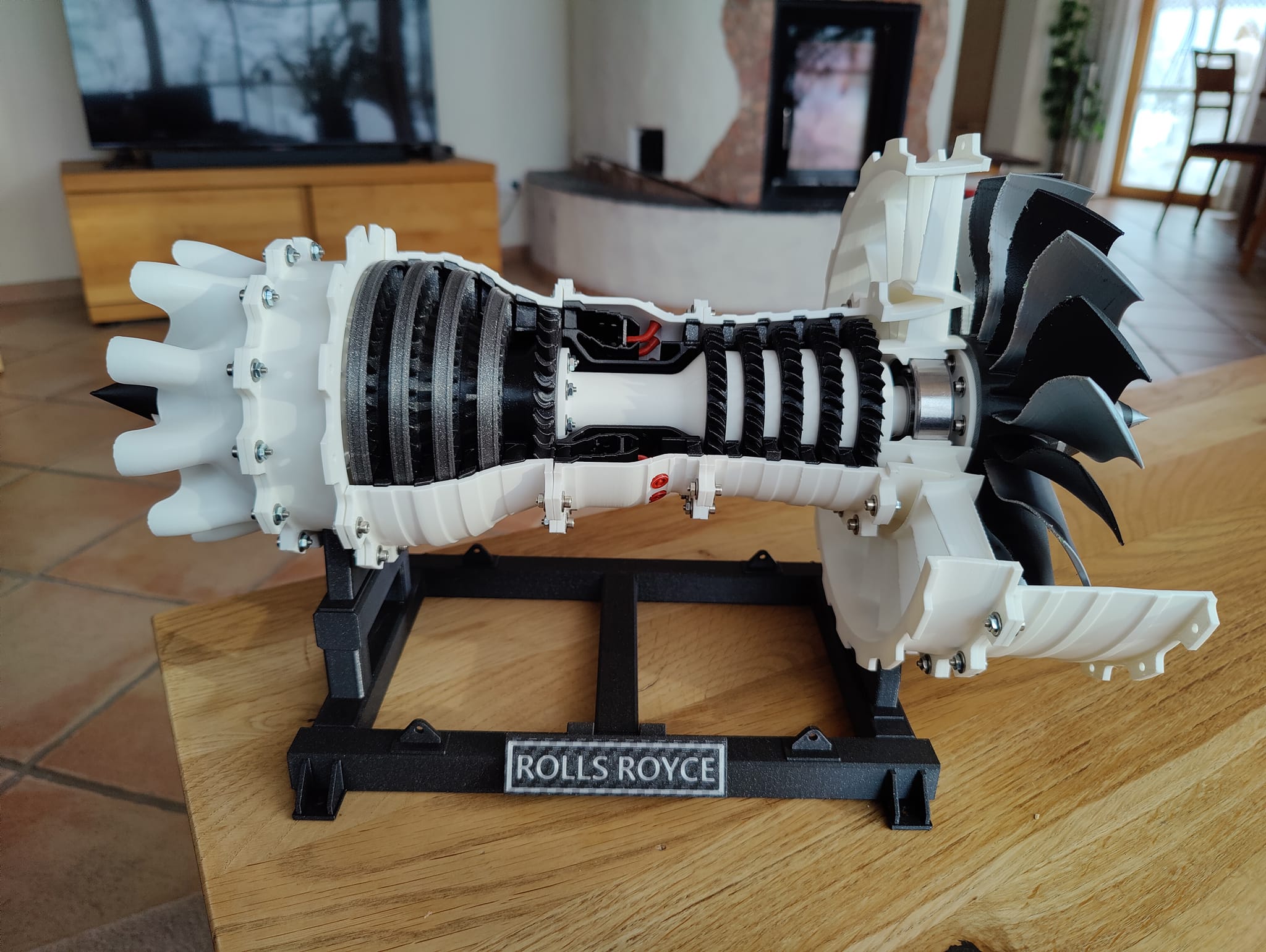 Rolls Royce sign for Jet Engine Stand Nameplate Plaque by MH ...