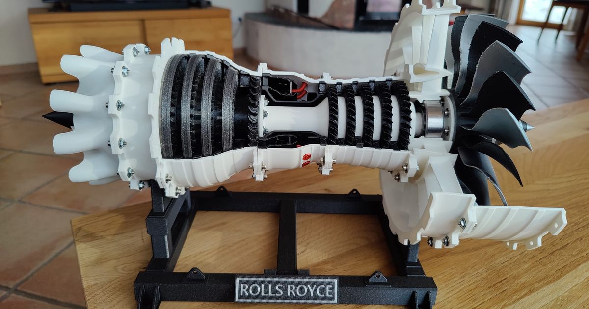 Rolls Royce sign for Jet Engine Stand Nameplate Plaque by MH ...