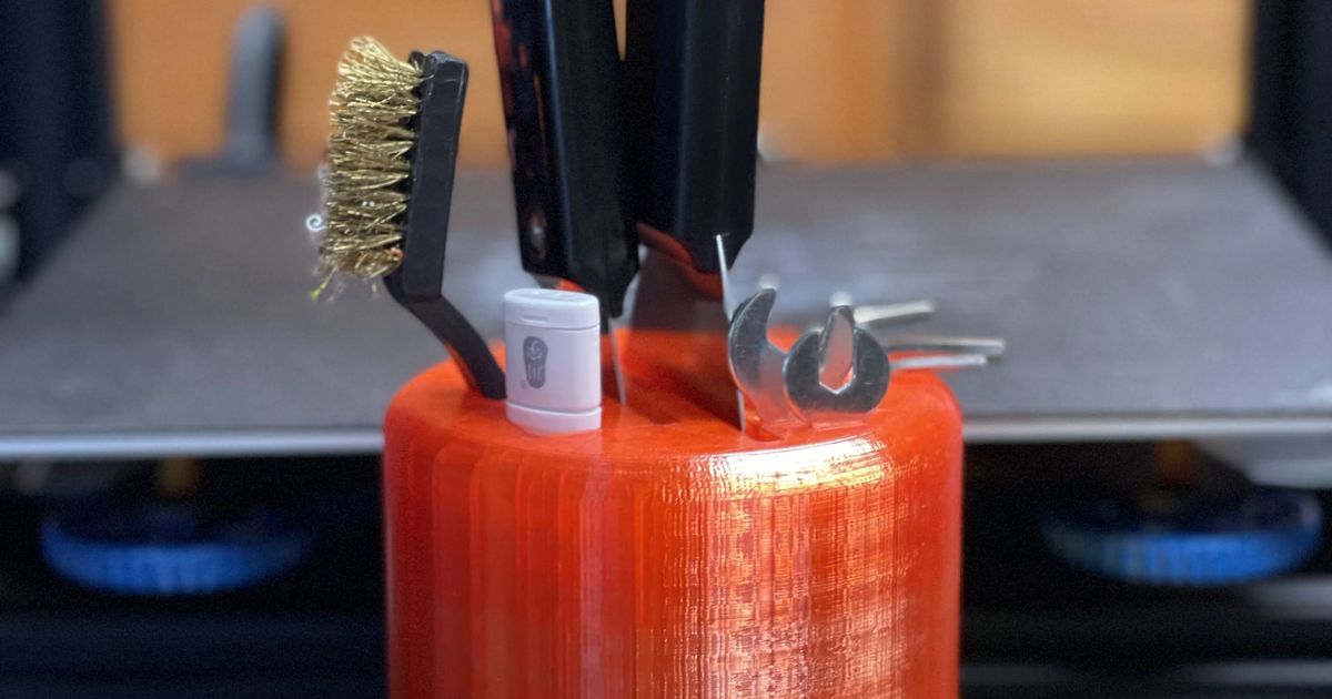 3D Printer Tool Holder by W9IN | Download free STL model | Printables.com