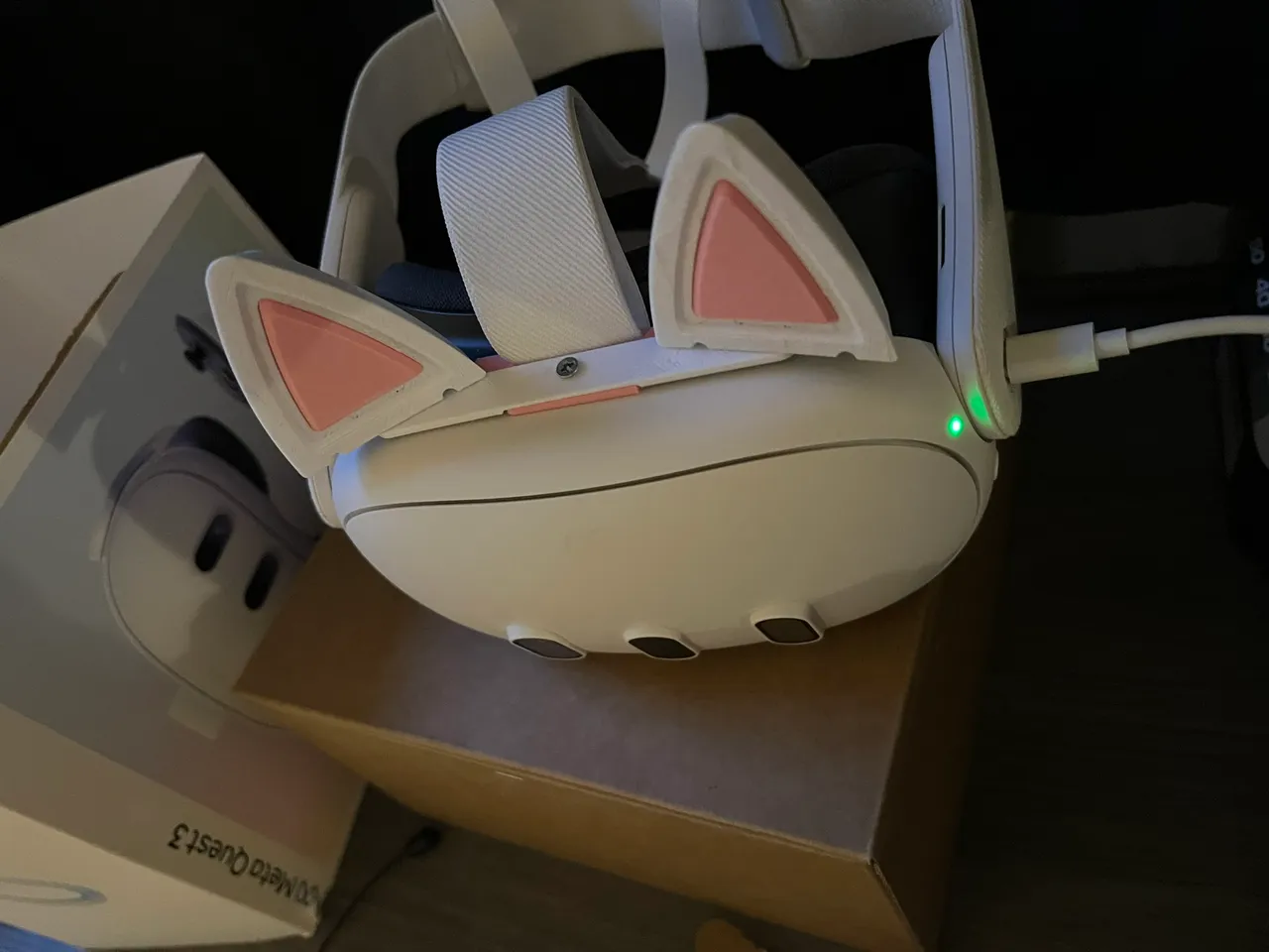 Cat Ears for Meta Quest 3 - Accessory Mount by Spikeon Studio ...