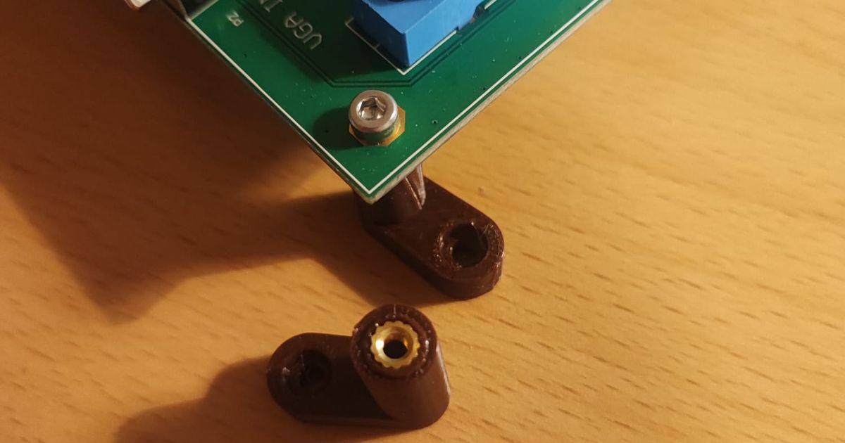 Arcade PCB Feet Risers By Silver Surfer234 Download Free STL Model arcade-pcb-feet-risers-by-silver-surfer234-download-free-stl-model