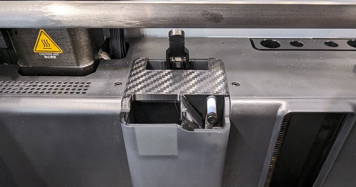 Bambu Lab X1 Poop Chute System by gooselk | Download free STL model ...