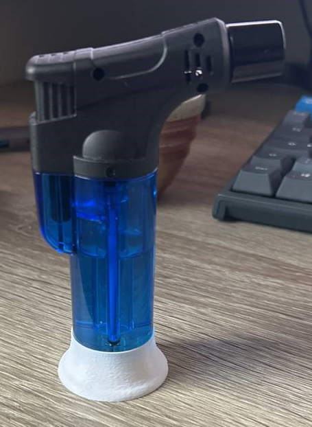 Foot for torch / stormlighter by Marcus | Download free STL model ...