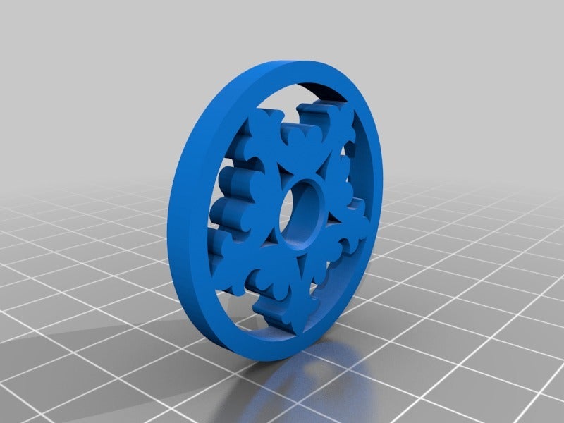 Magic Snowflake 45 RPM Adapter Version 2 by CWCDesigns | Download free ...