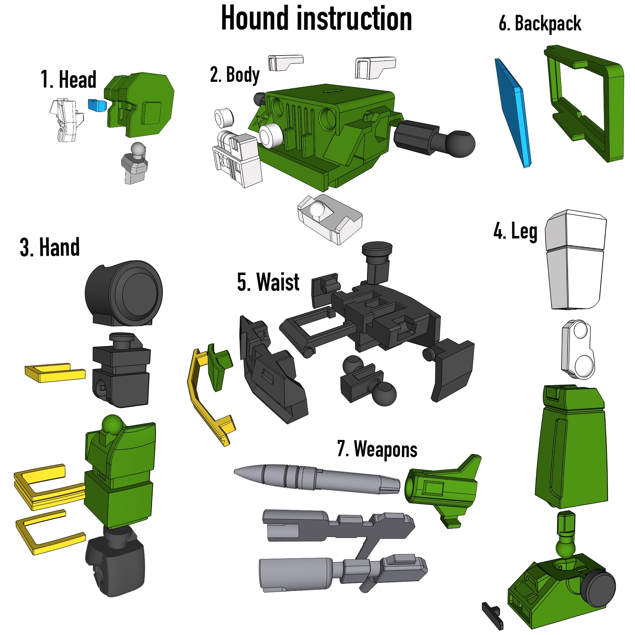 G1 Transformers Hound By Toymakr3d Download Free Stl Model