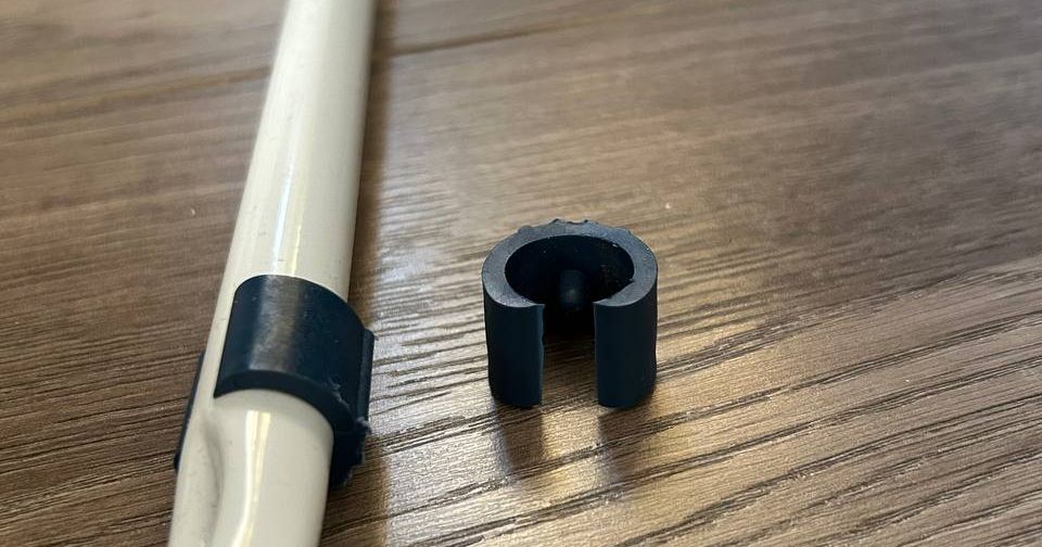 Replacement foot for clothes hanger by Marcus | Download free STL model ...