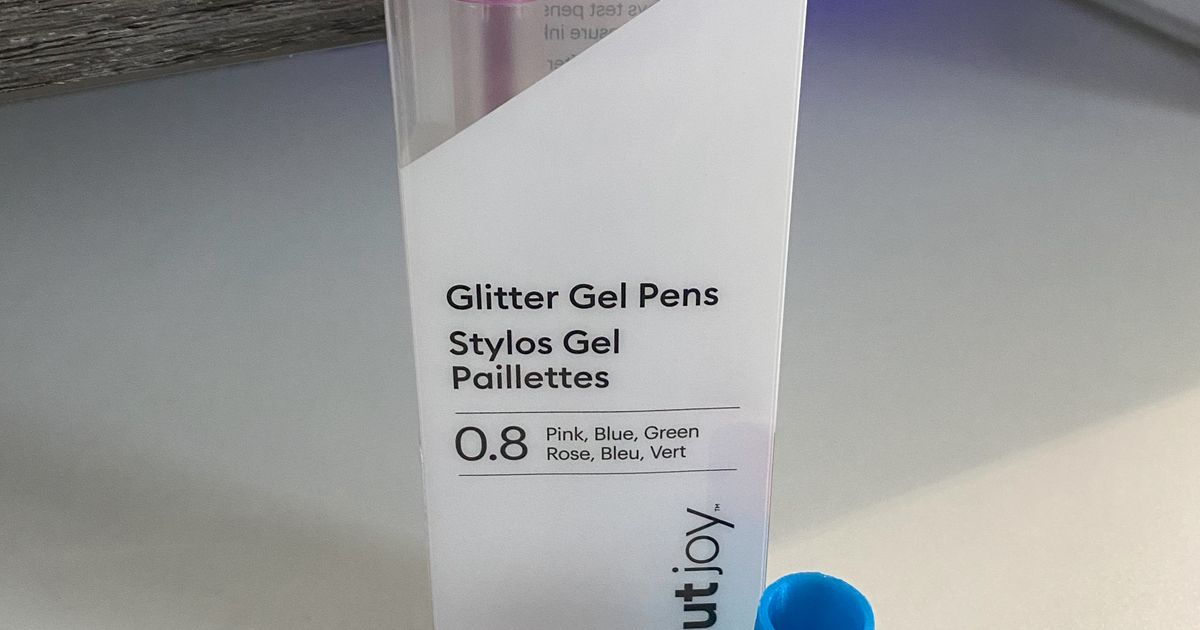 Glitter Gel pen adapter Cricut JOY to Maker 3 by Ced | Download free ...