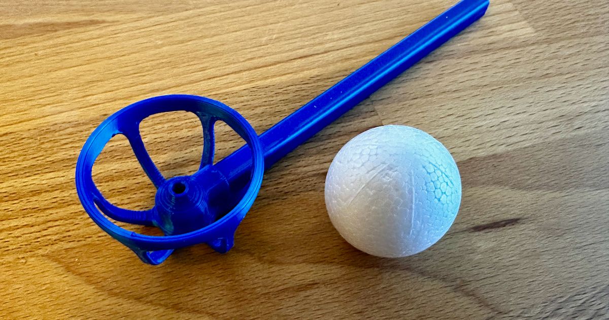 Floating Ball Toy aka Flow Ball by pheraph | Download free STL model ...