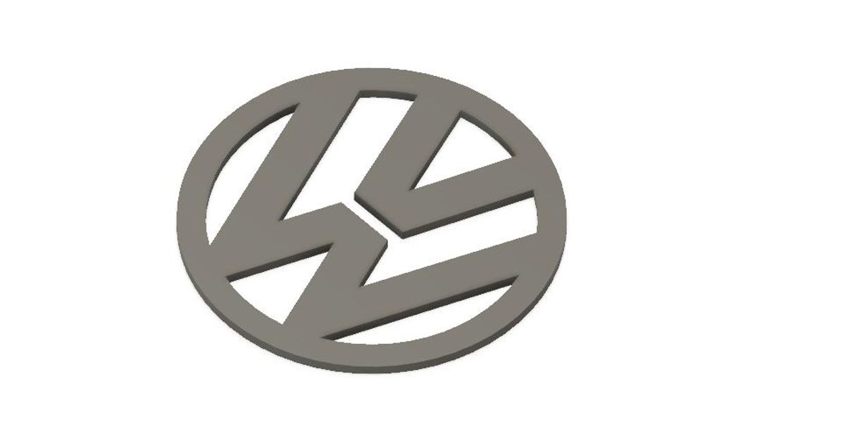 VW-Zeichen by Tim | Download free STL model | Printables.com