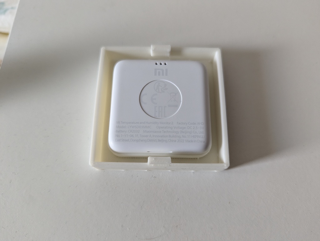 Xiaomi Mi Temperature and Humidity Monitor 2 Case for Busch-Jäger ...