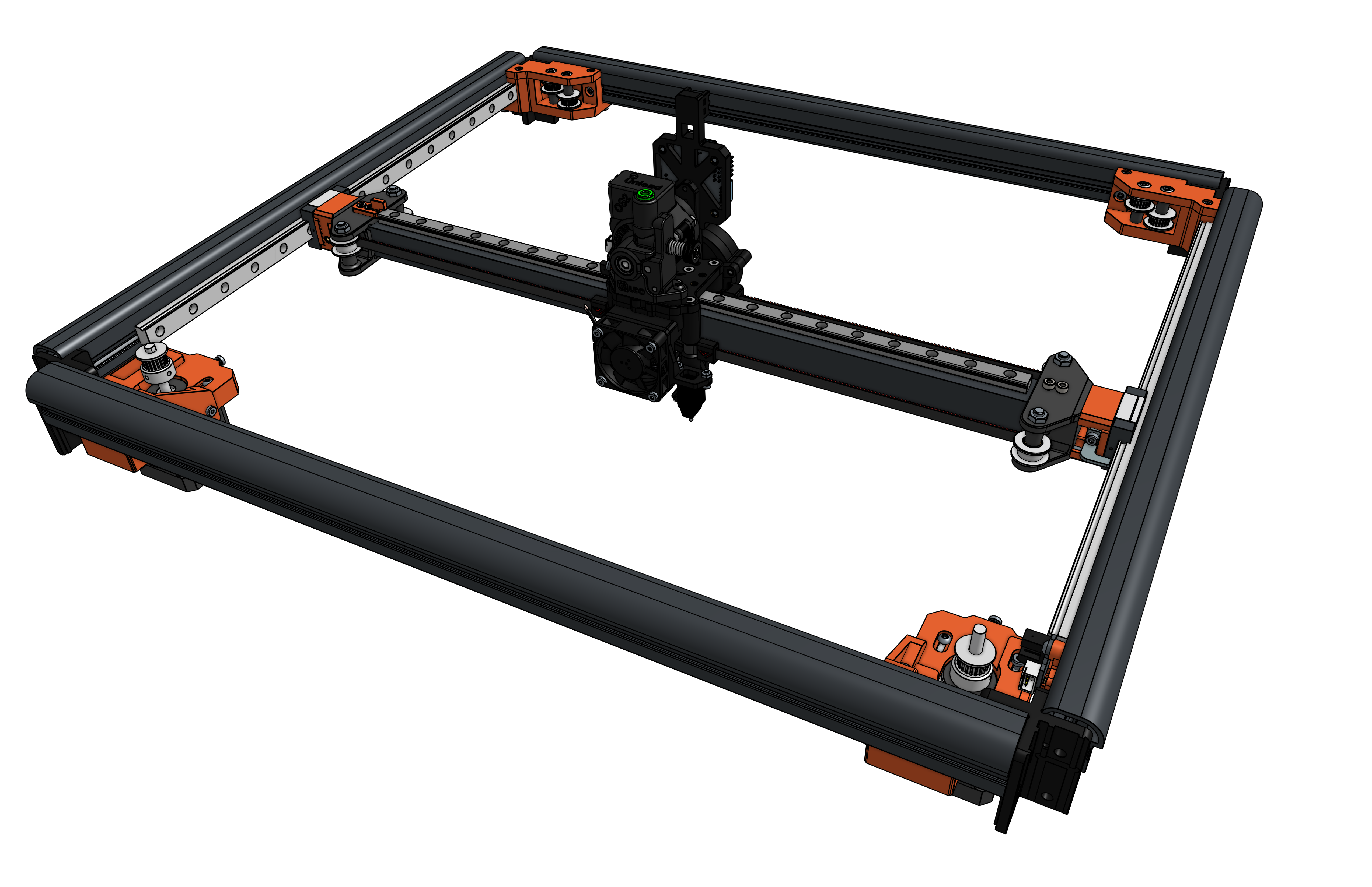 Flying Bear Reborn 2 VzBoT Gantry Mod by p1xelmonster | Download free ...