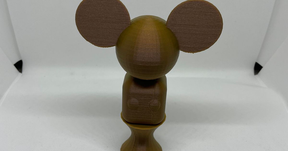 Mickey Mouse Trophy by Warrickb_ | Download free STL model | Printables.com