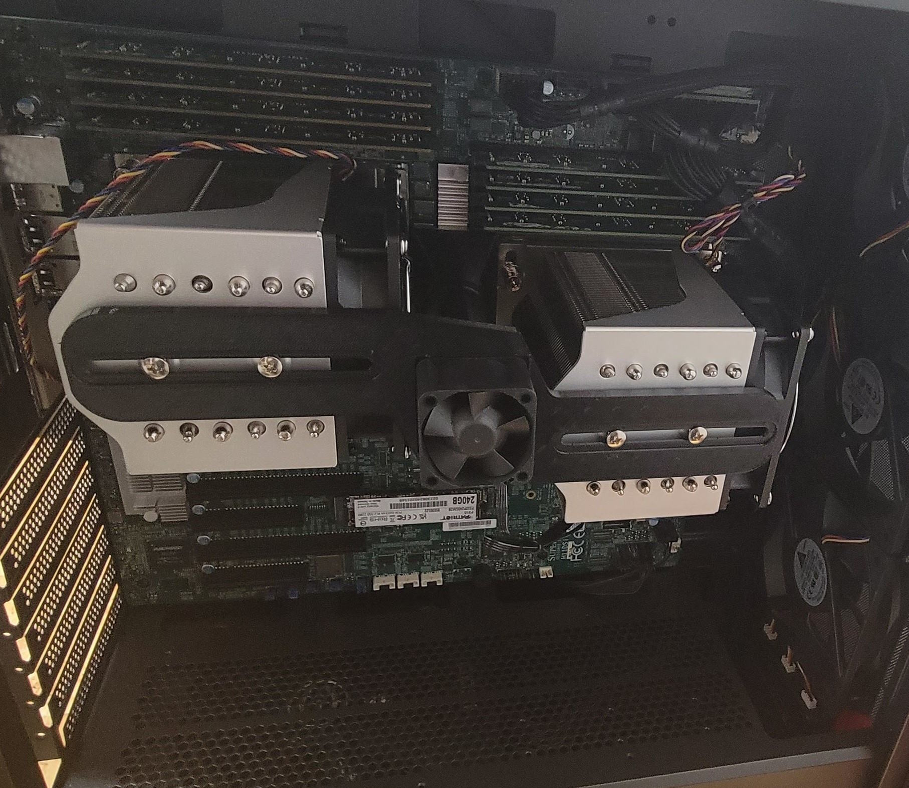 H11DSI Motherboard VRM fan Barcket von knysliukas | Kostenloses STL ...