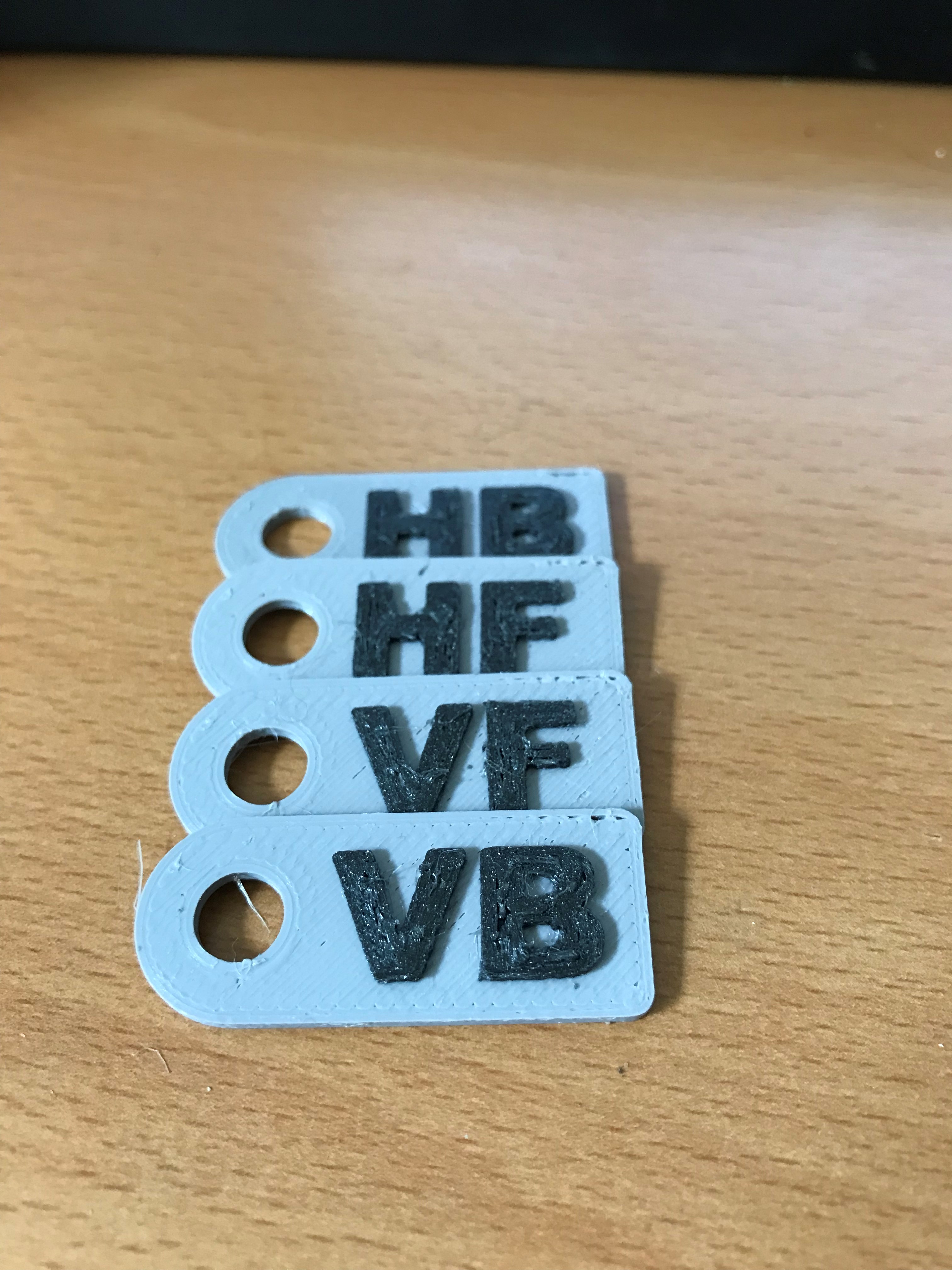 Tire Storage Tags. (Scandinavian) by Emsup | Download free STL model ...