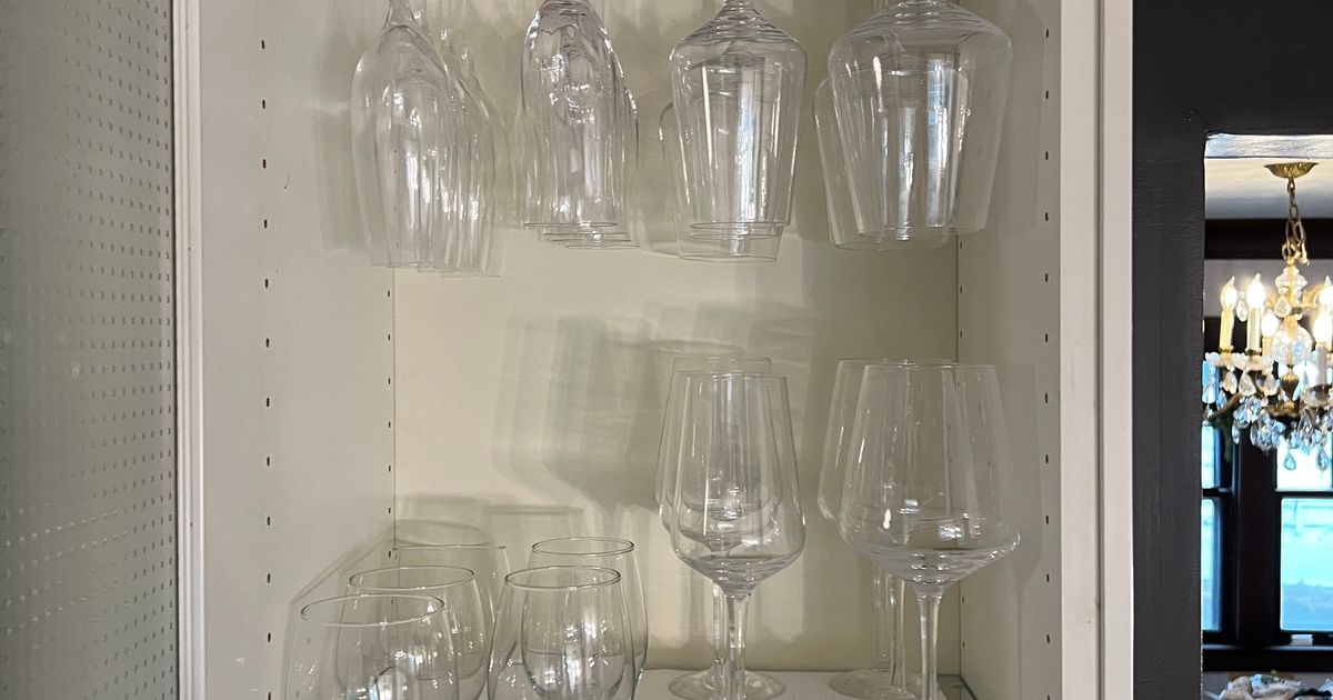 Wine Glass Racks for Ikea Kitchen Cabinet by Breit Ideas Incorporated ...