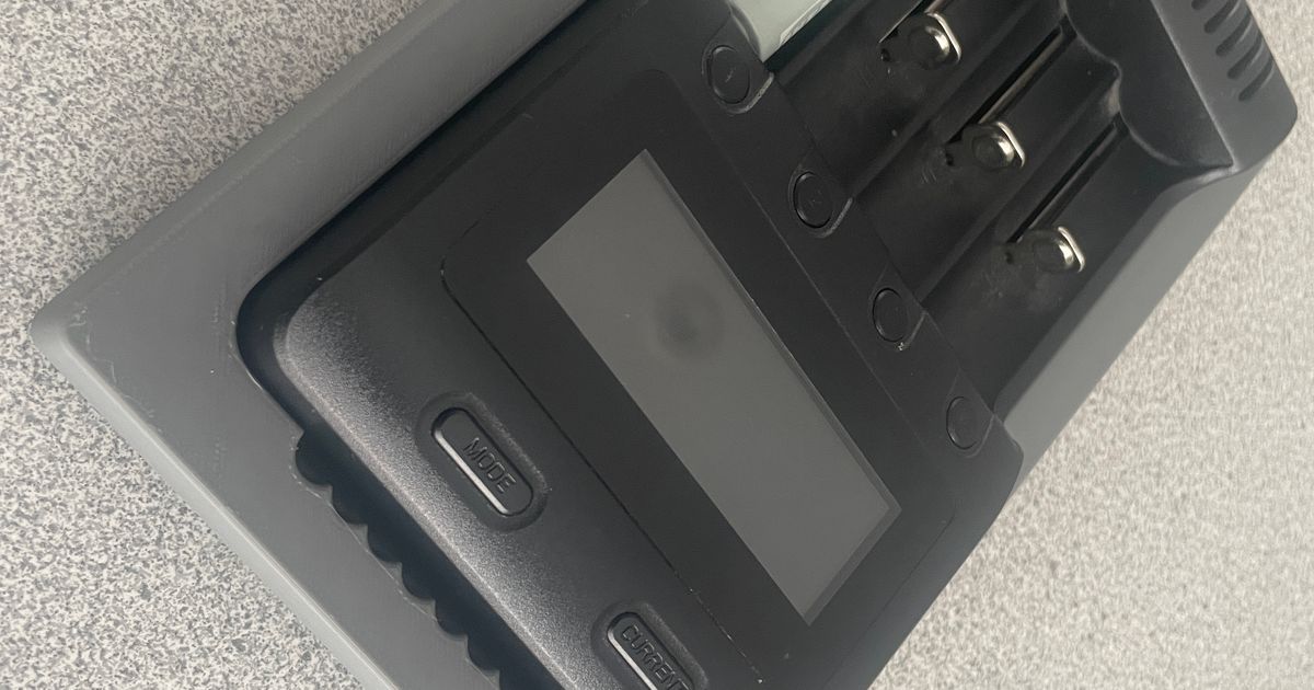 Gridfinity Zanflare C4 rechargeable battery smart charger holder by ...