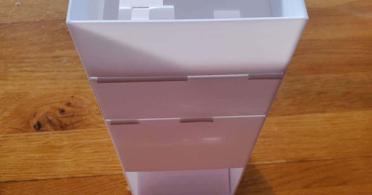 The first cube tower 3d printed by Ben the hacker | Download free STL ...