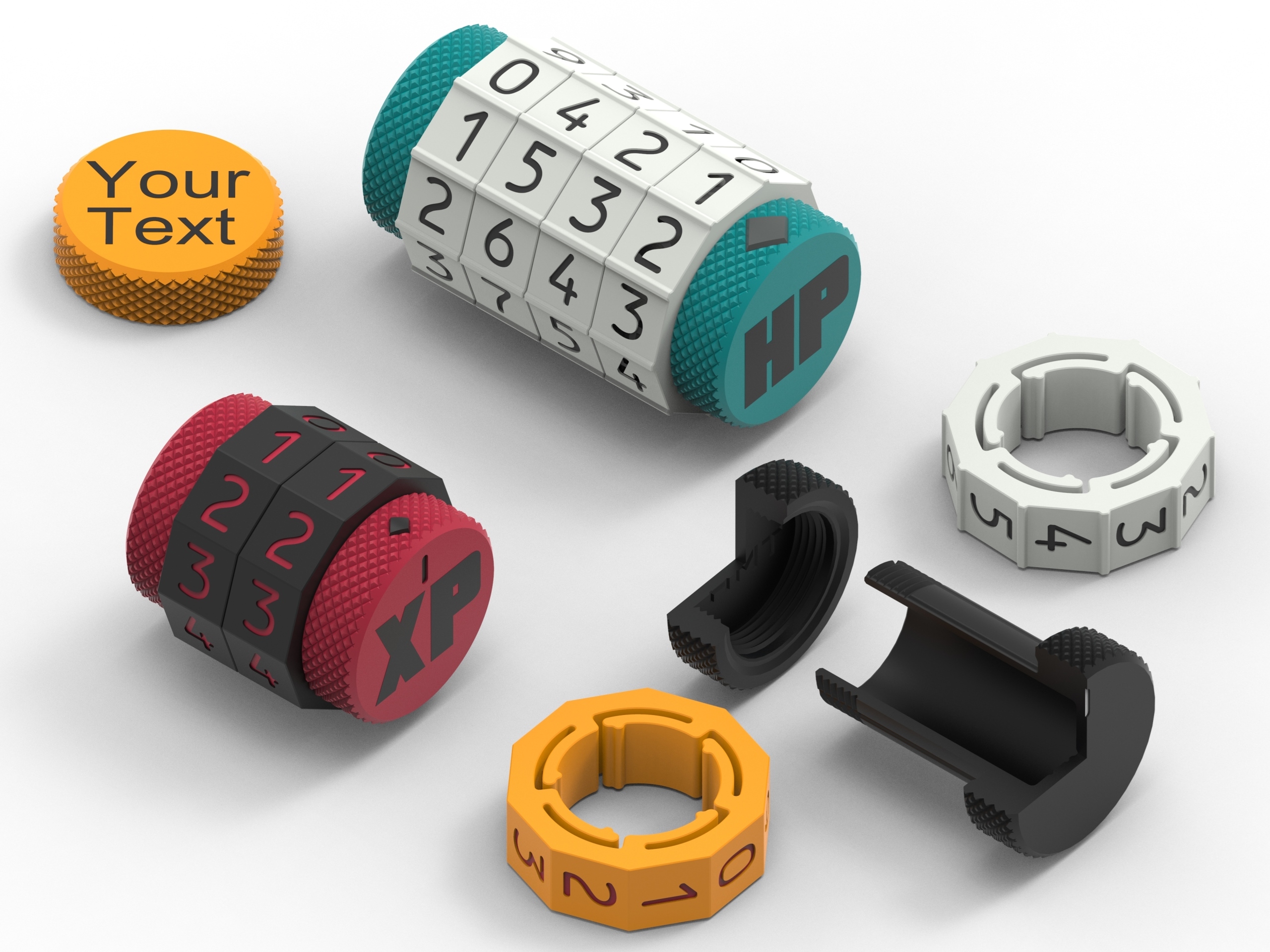 Life Counter 0-9999 by AMT | Download free STL model | Printables.com