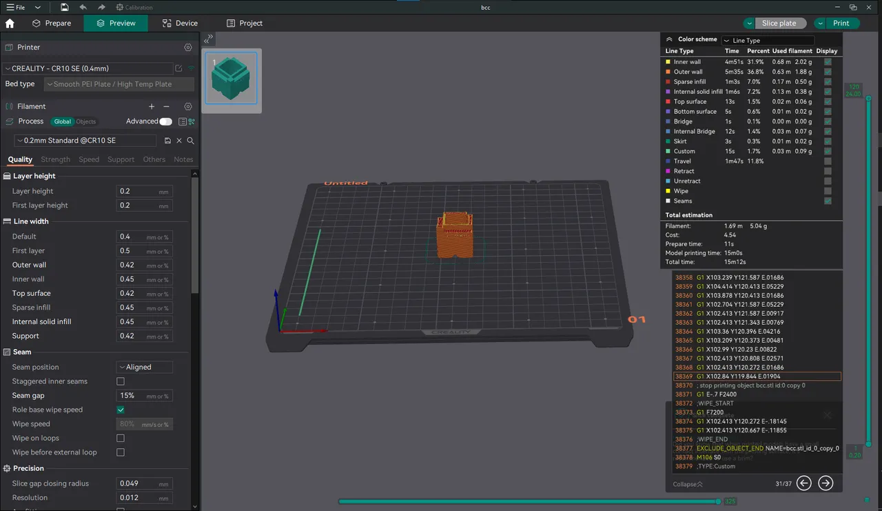 Creality CR10SE Orca Slicer Profile (ENHANCED) by ARD | Download free STL model | Printables.com