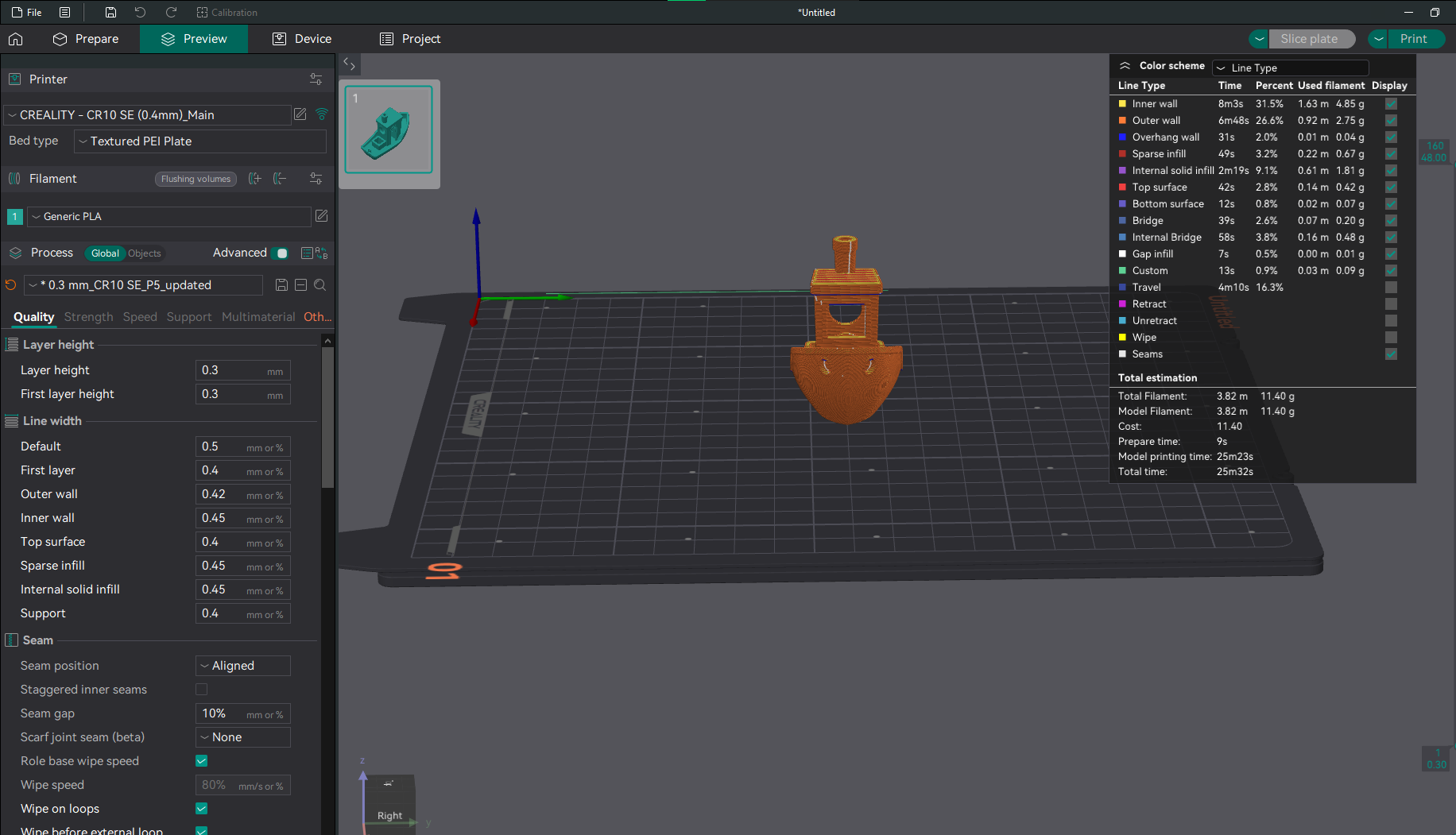 Creality CR10SE Orca Slicer Profile (ENHANCED) by ARD | Download free ...