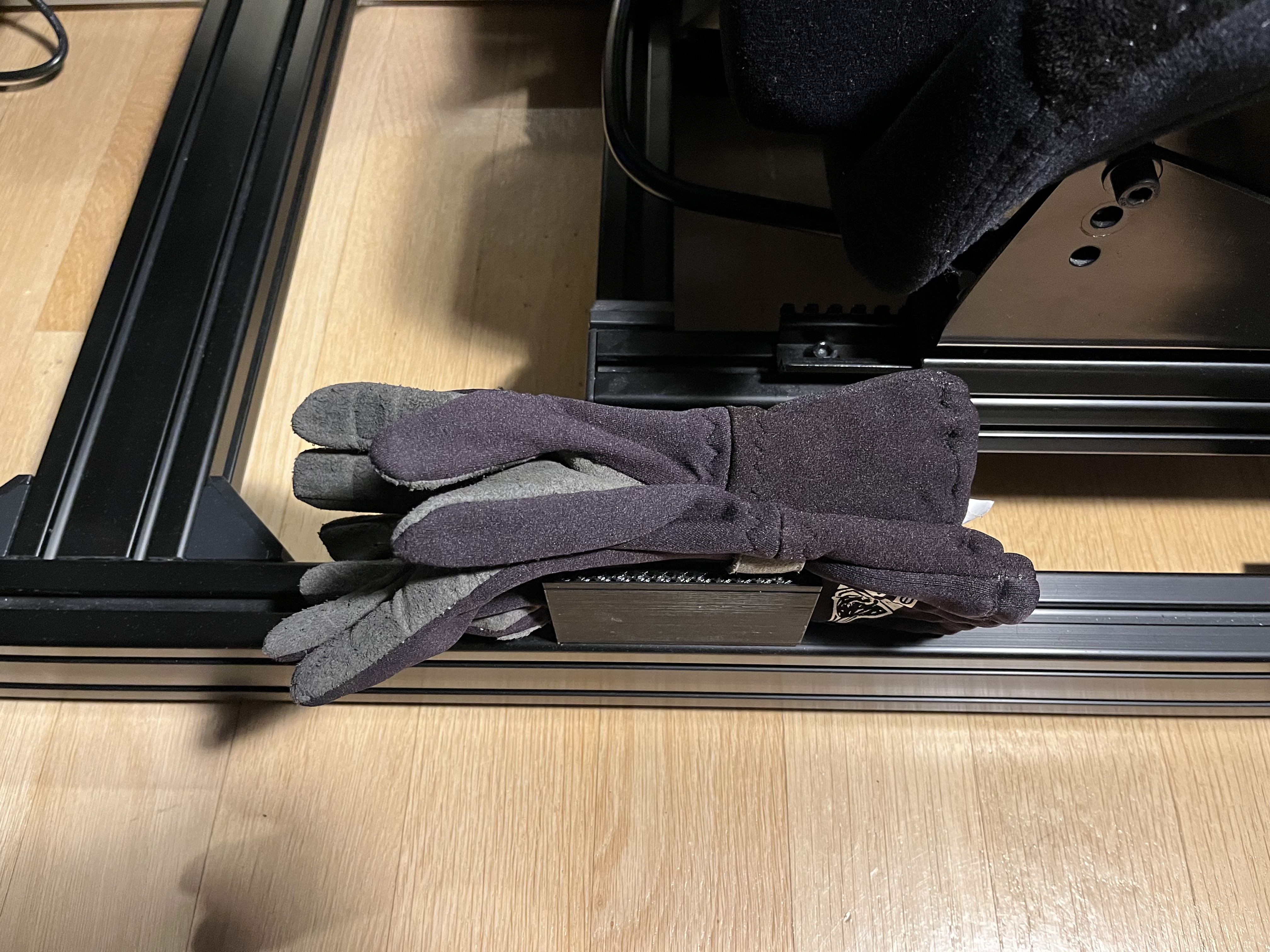 Racing Glove Holder for Racing Simulator by MarkTheMaker | Download ...