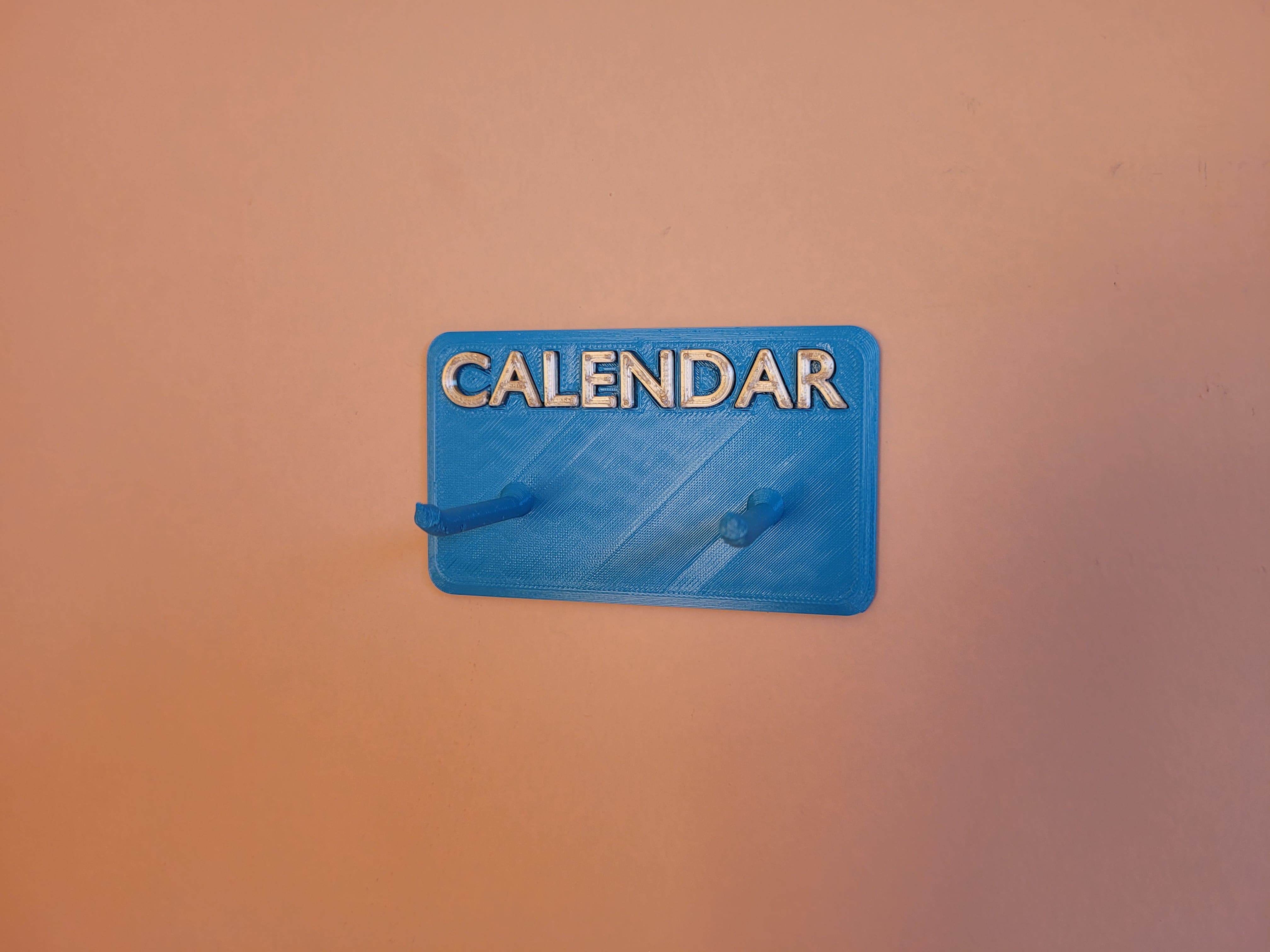Calendar Paper Holder Spike. by Robo3DDesiGn | Download free STL model ...