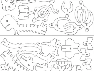 T-rex kit card by Agent_10109 | Download free STL model | Printables.com