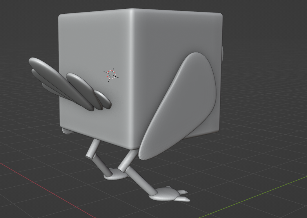 Owl from Blender tutorial V.2 by Dani M | Download free STL model ...