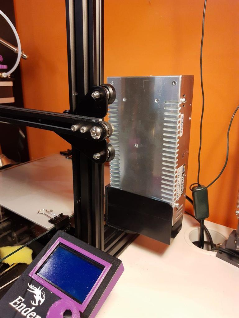 Ender 3 - Rotated Power Supply Mount by Jonasz Potoniec | Download free ...