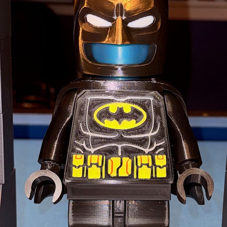 Bruce Wayne - Batsuit MegaFigure Set (5:1 Scale) by BrickDreams ...