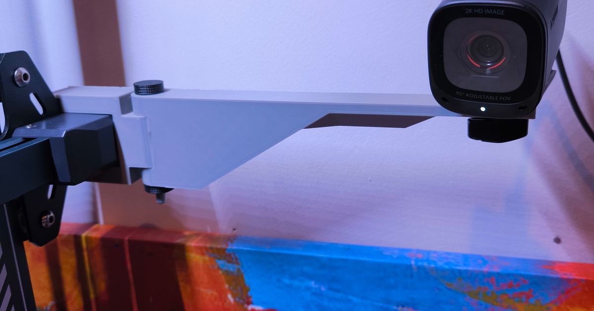 Elegoo Neptune 4 Plus Camera Mount by harvlace | Download free STL ...