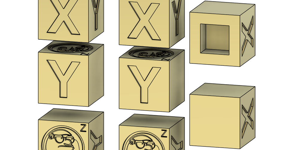xyz test cube - Peter Griffin Medallion by Ts3D | Download free STL ...
